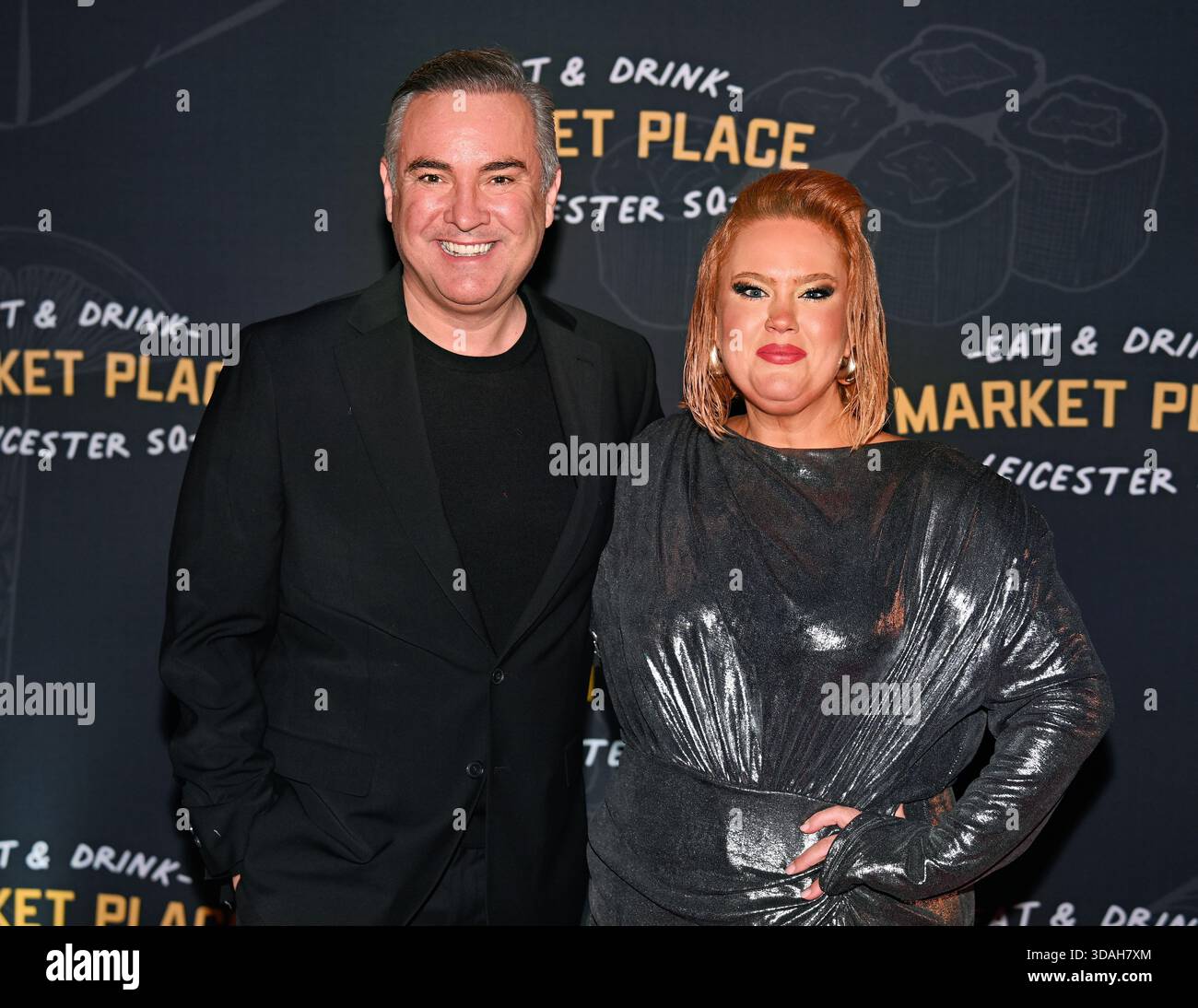 London, England, 10th December 2025: Nick Ede, Donna Preston at the ...