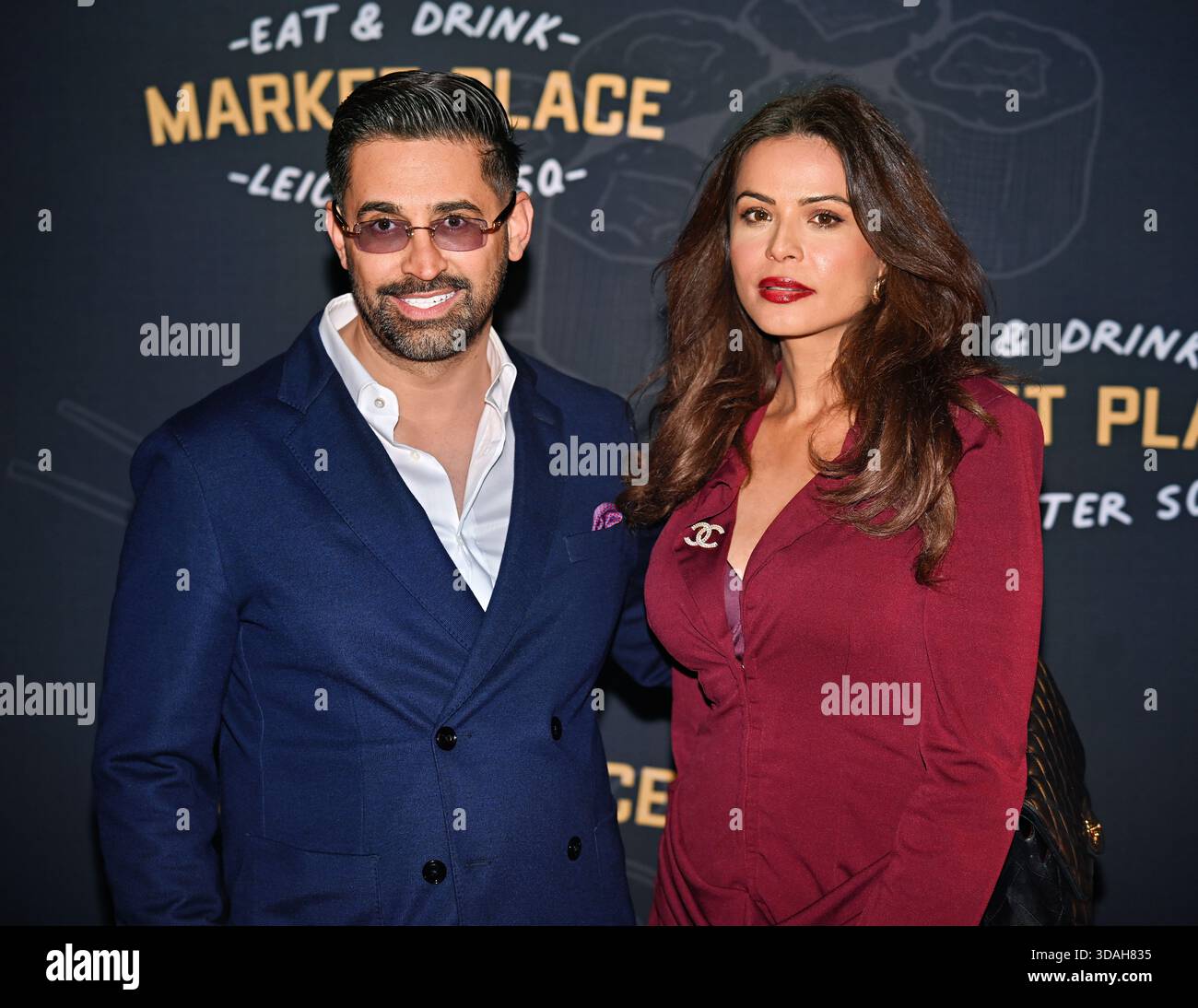 London, England, 10th December 2025: Sam Hosseini and Sadaf Khan ...