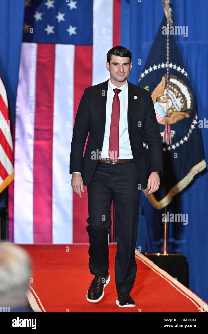 Mt. Pocono, United States. 09th Dec, 2025. U.S. Rep. Rob Bresnahan, R ...