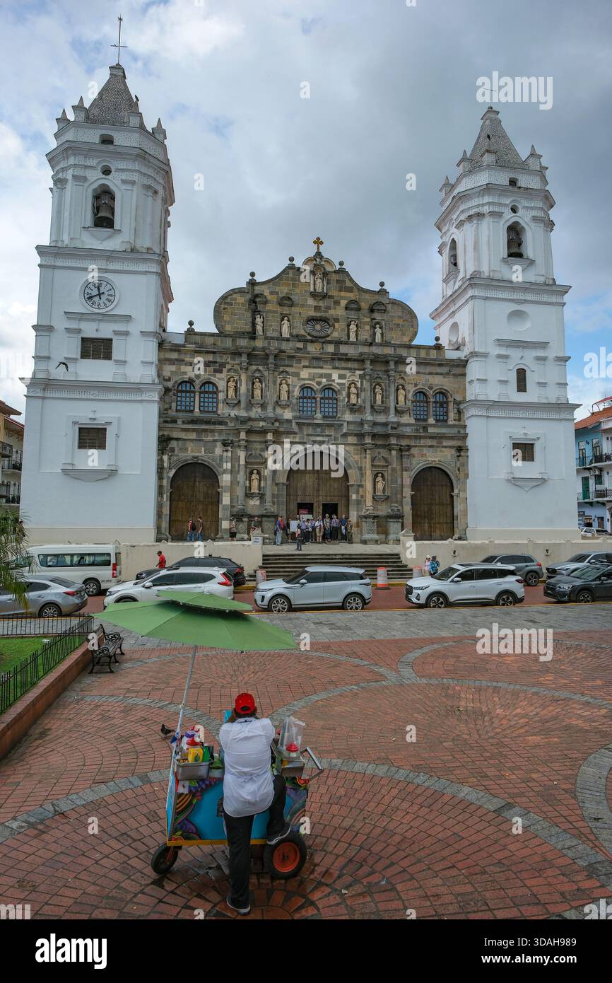 Panama City, Panama - December 8, 2025: Metropolitan Cathedral Basilica ...