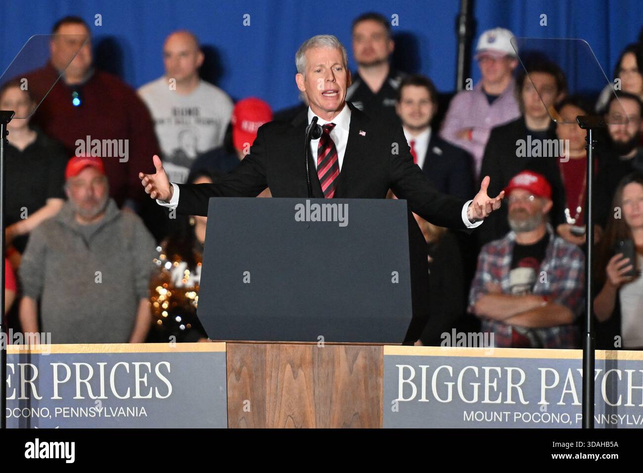 U.S. Energy Secretary Chris Wright speaks before President Donald Trump ...