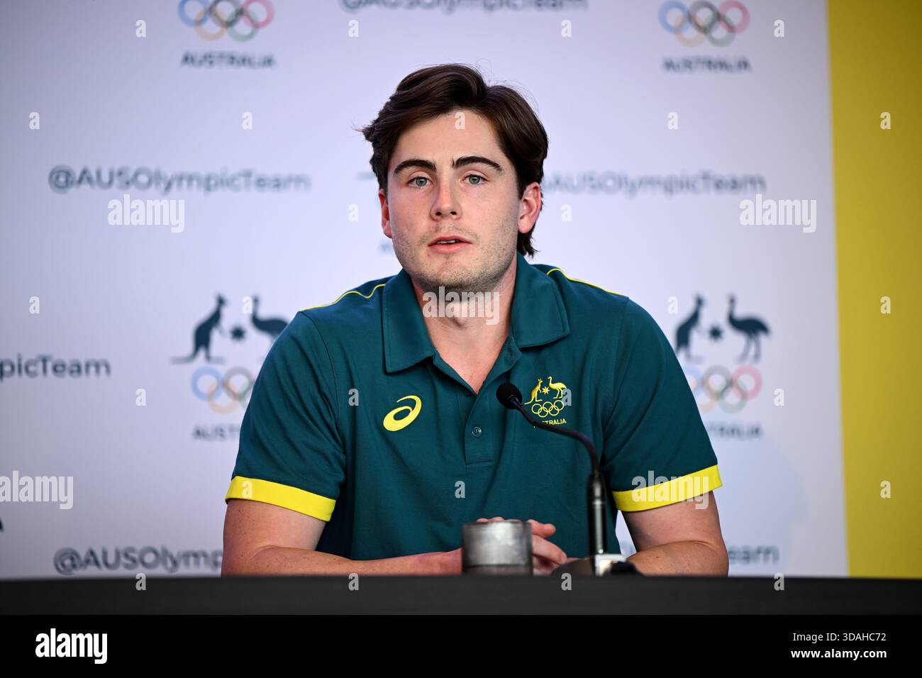 Olympians Rohan Browning during an Australian Olympic Committee funding ...