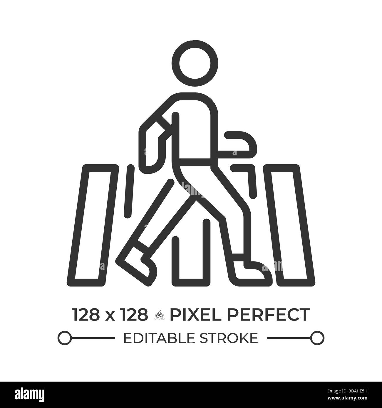 Traffic crossing line Cut Out Stock Images & Pictures - Alamy