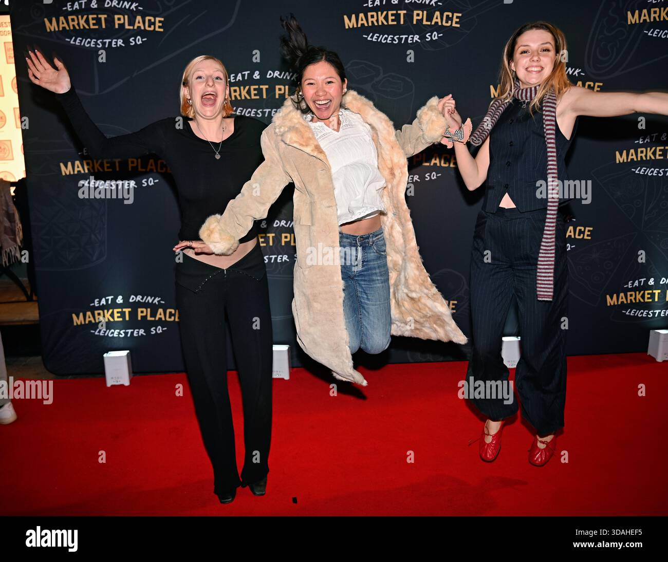 London, England, 10th December 2025: Esme Hewitt, Hebe Hancock, Orla ...