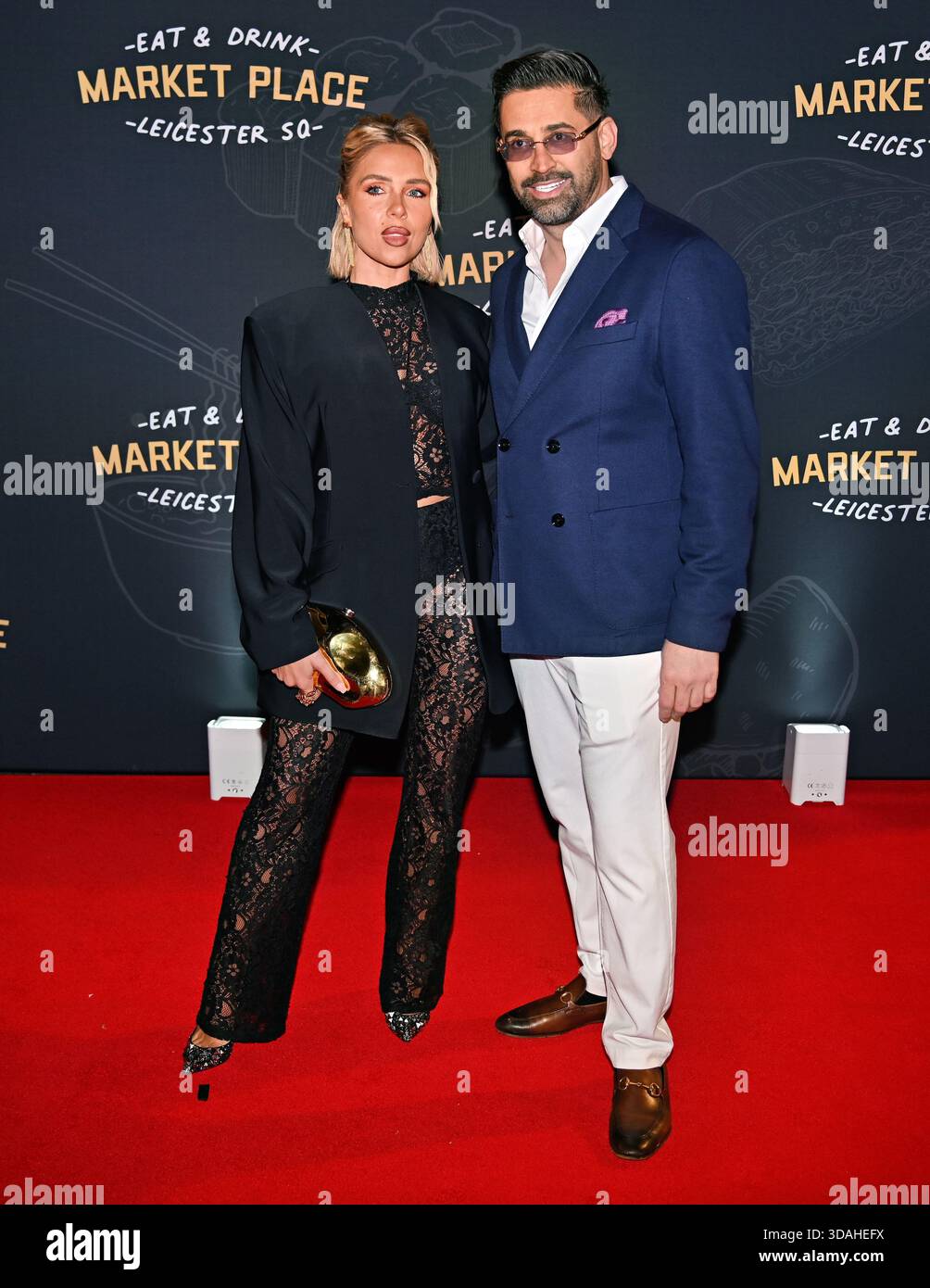 London, England, 10th December 2025: Gabby Allen, Sam Hosseini at the ...