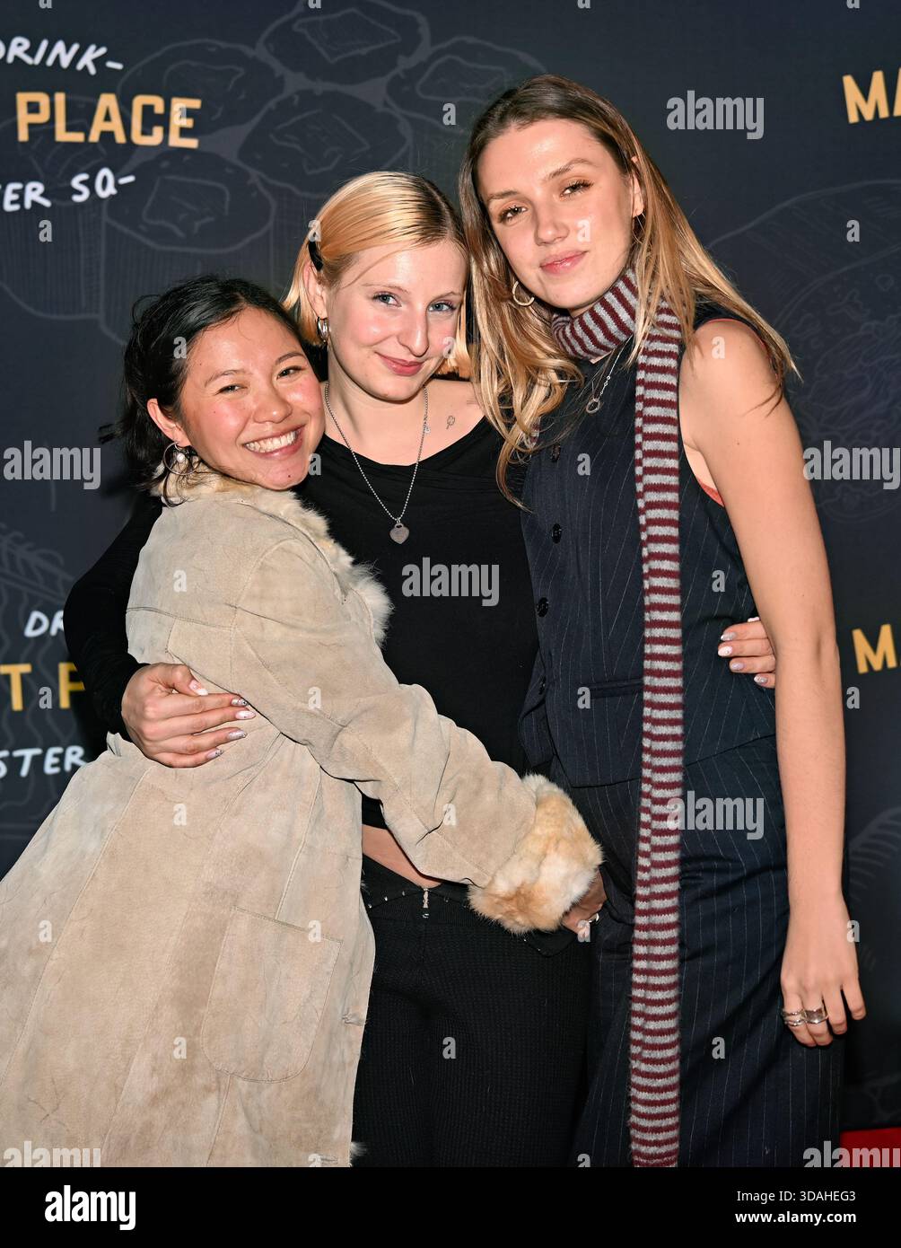 London, England, 10th December 2025: Esme Hewitt, Hebe Hancock, Orla ...