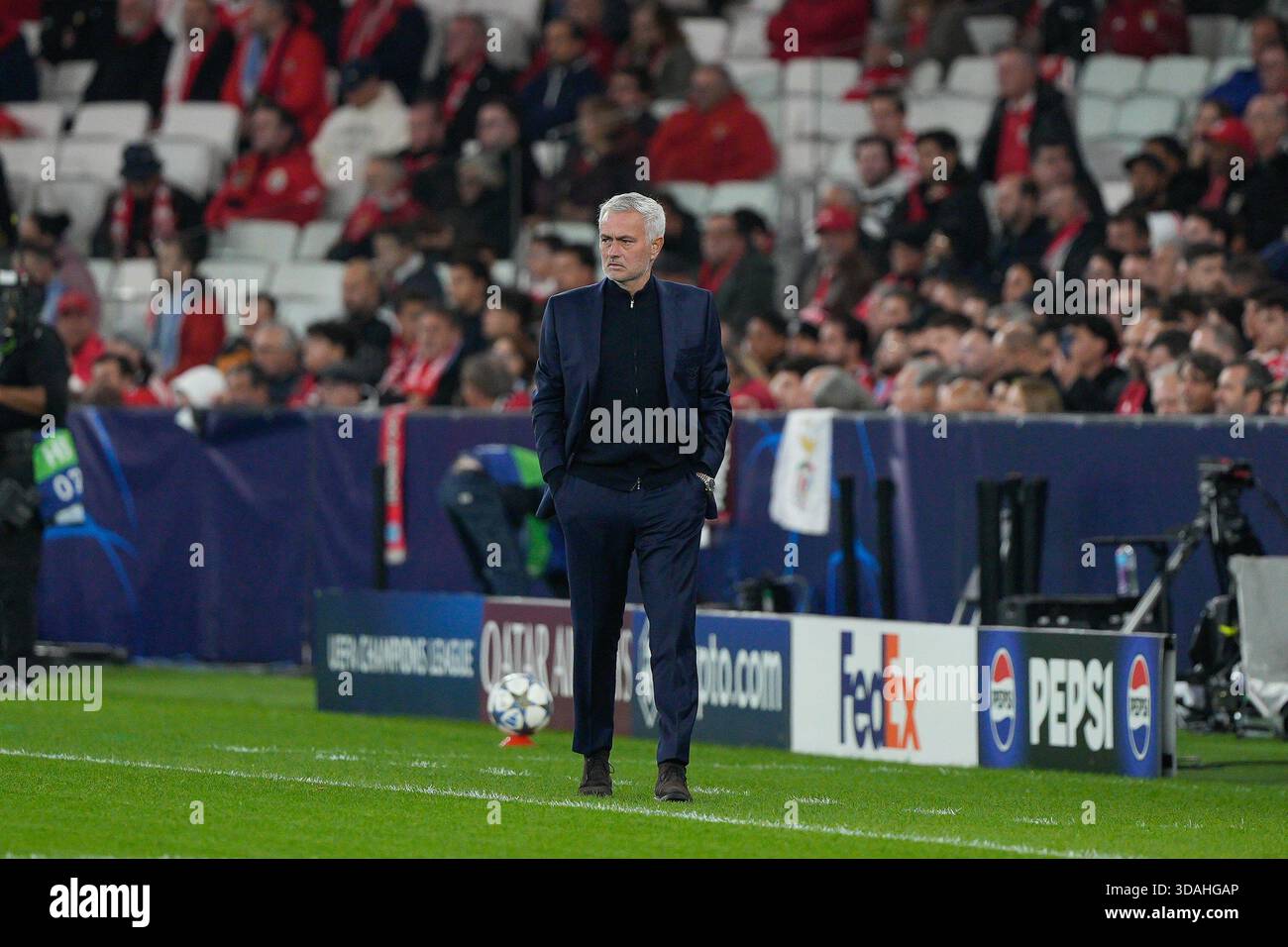 Jose Mourinho, SL Benfica Coach seen during UEFA Champions League 2025/ ...