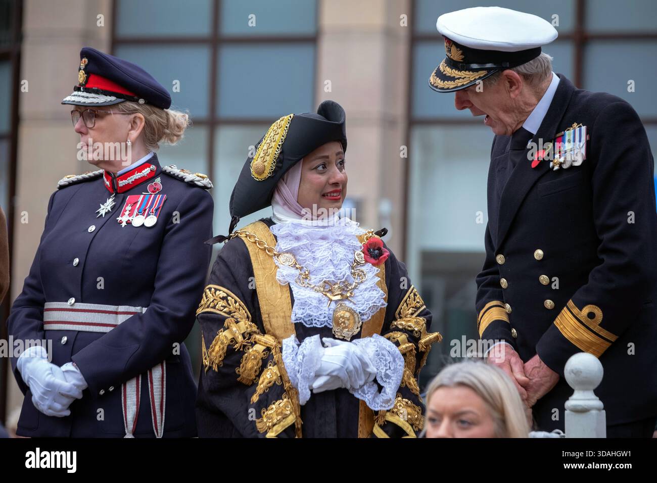 November 8, 2025, Chester, England: The Lord Mayor of Chester SHERIN ...