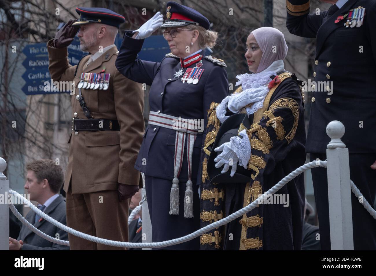 November 8, 2025, Chester, England: The Lord Mayor of Chester SHERIN ...