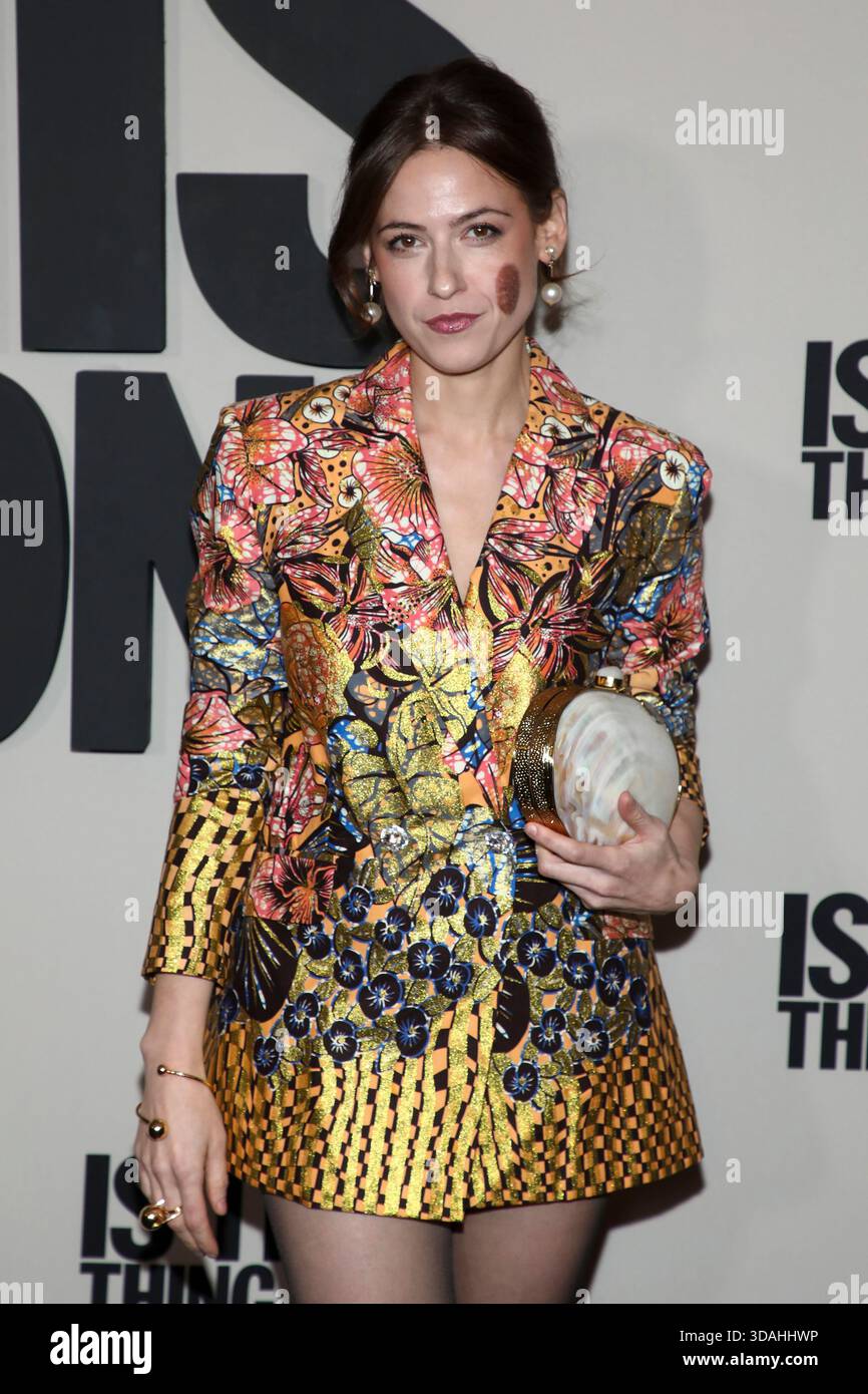 Actor Chloe Radcliffe attends the special screening of "Is This Thing ...