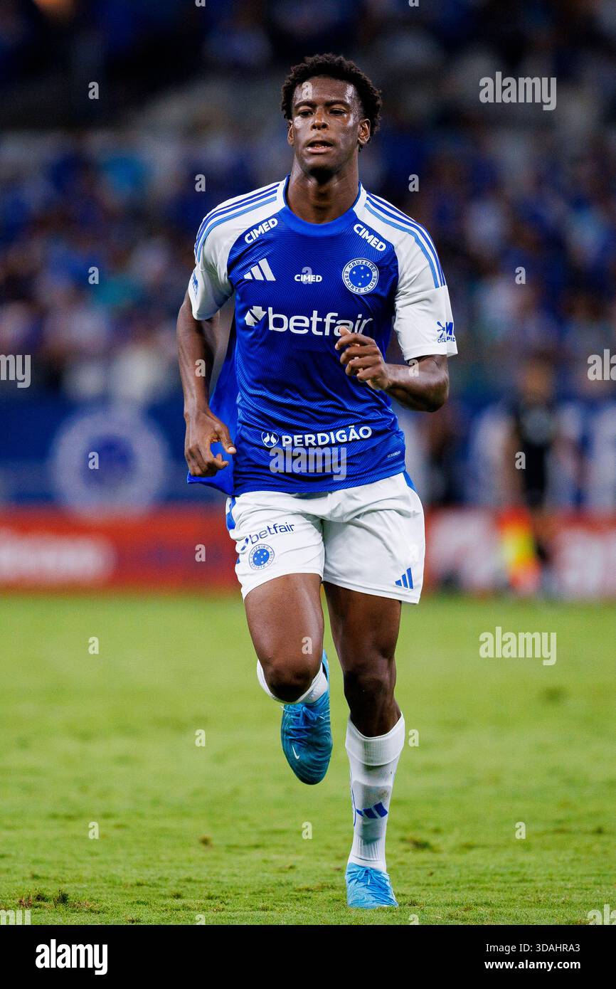 Belo Horizonte, Brazil - December 10: Jonathan Jesus of Cruzeiro runs ...