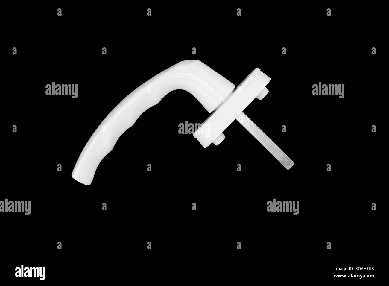 Window handle for opening closing and operating patio doors and ...