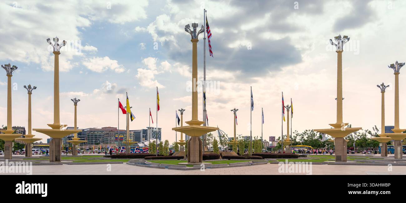 Ceremonial flagpoles hi-res stock photography and images - Alamy
