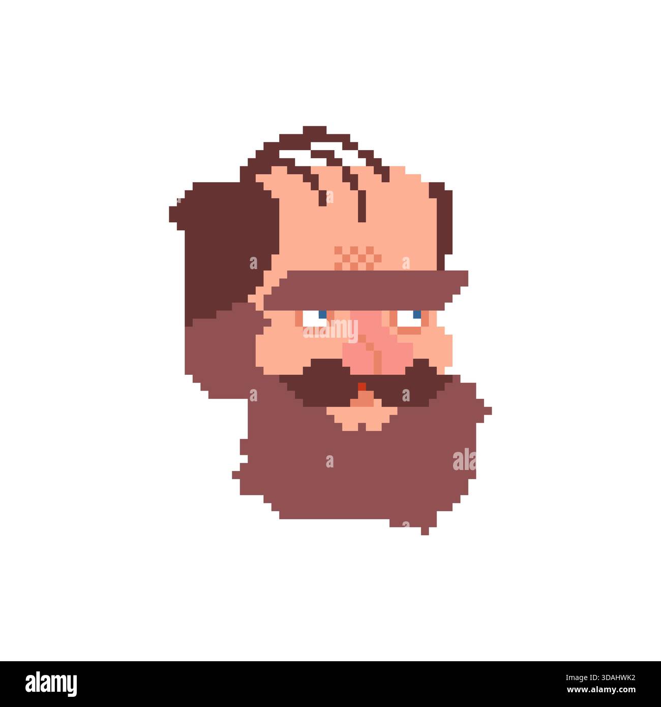 Brown gray beard Cut Out Stock Images & Pictures - Alamy