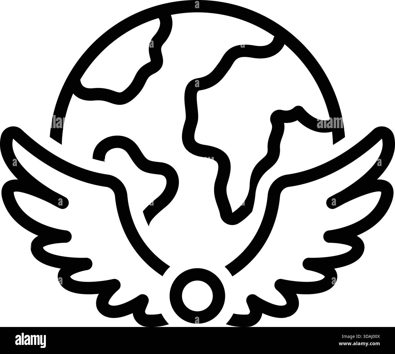 Icon for international insignia, global mark Stock Vector Image & Art ...