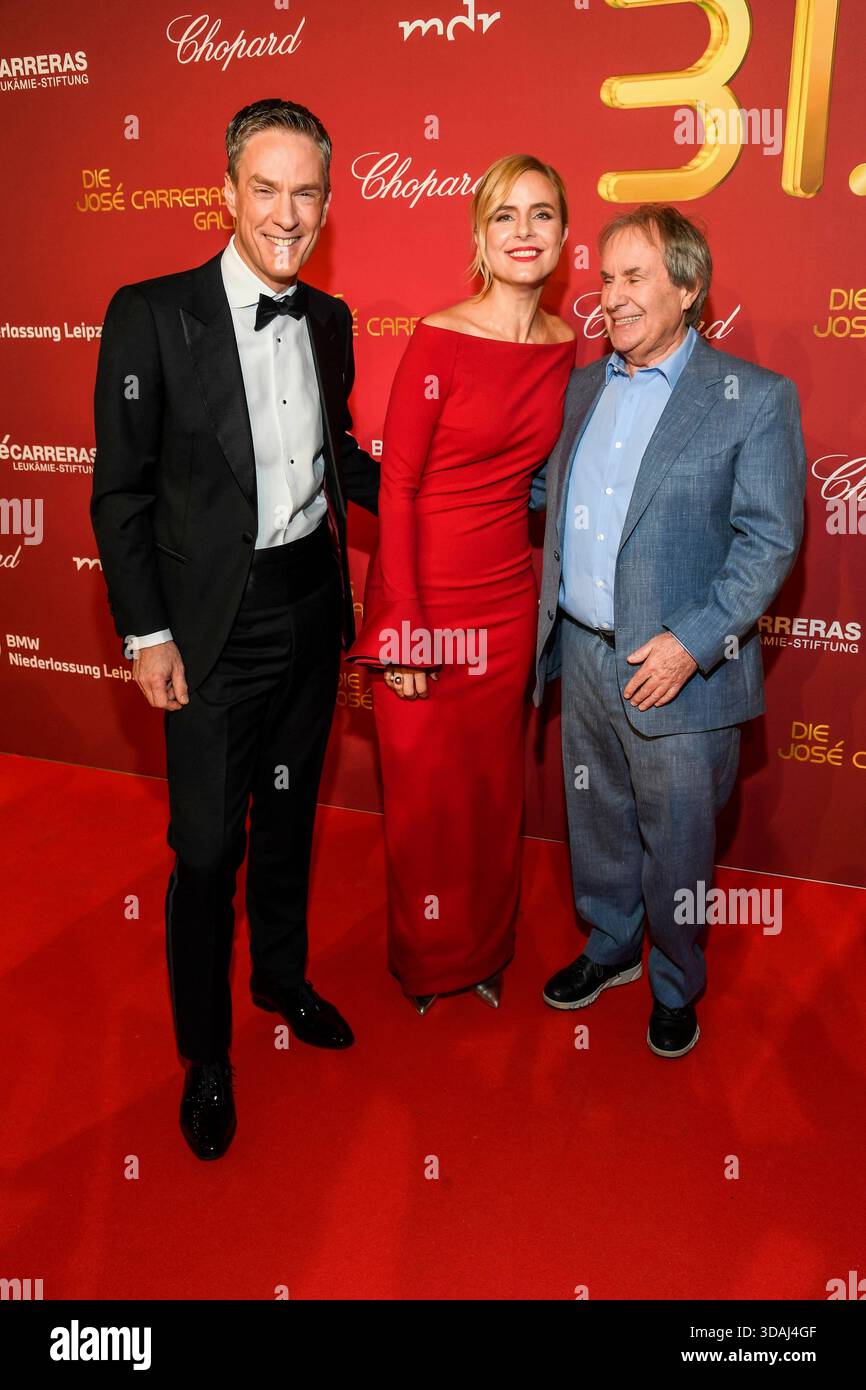 ABBleipzig: Sven Lorig, Stephanie Müller-Spirra Moderatoren mit Chris ...