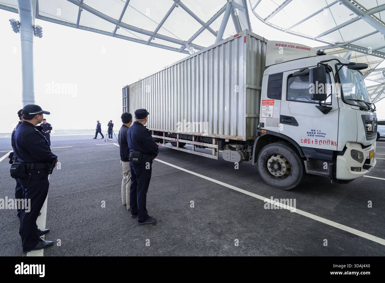 Haikou,China.10th December 2025. As the island-wide customs operation ...