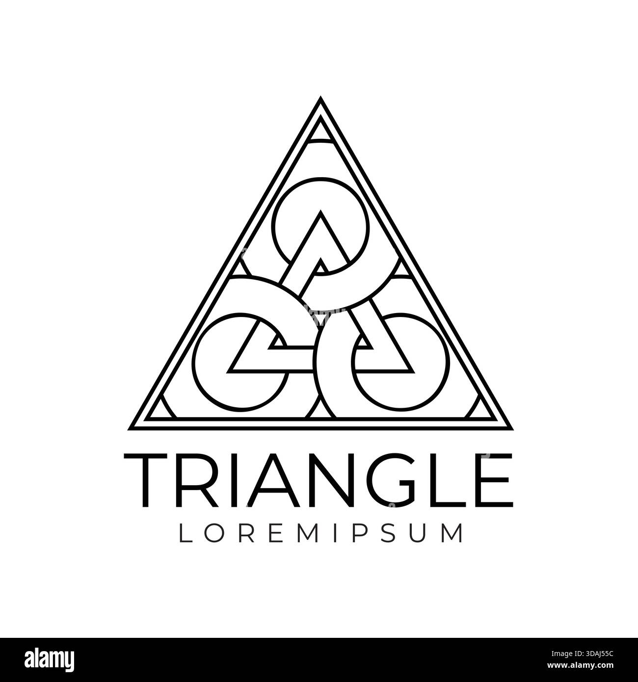 Background features abstract shapes Cut Out Stock Images & Pictures - Alamy