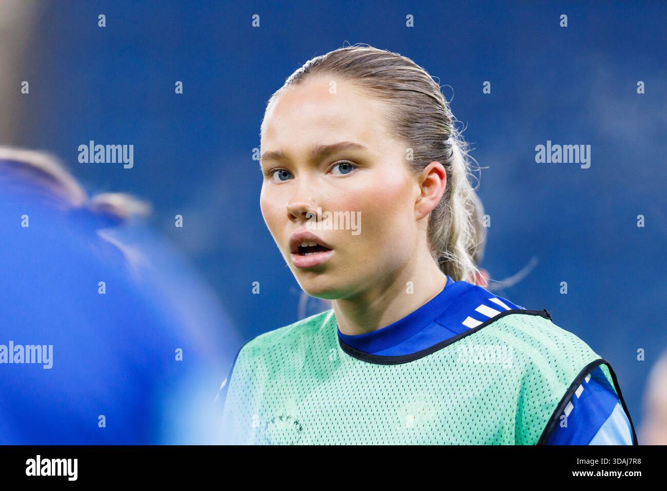 Oslo, Norway. 10th, December 2025. Arna Eiriksdottir of Vaalerenga seen ...