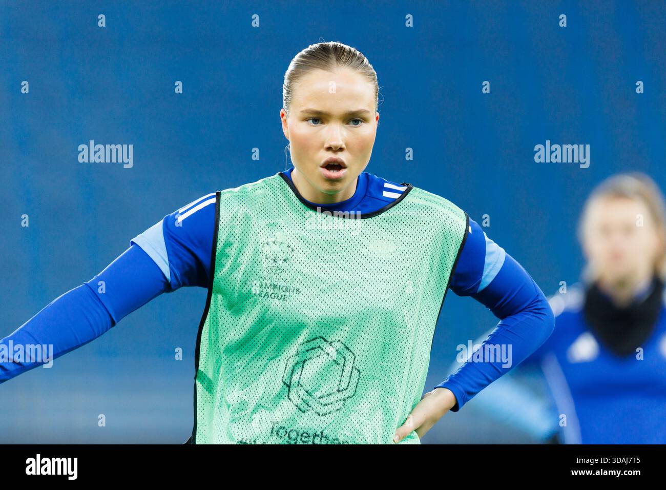 Oslo, Norway. 10th, December 2025. Arna Eiriksdottir of Vaalerenga seen ...