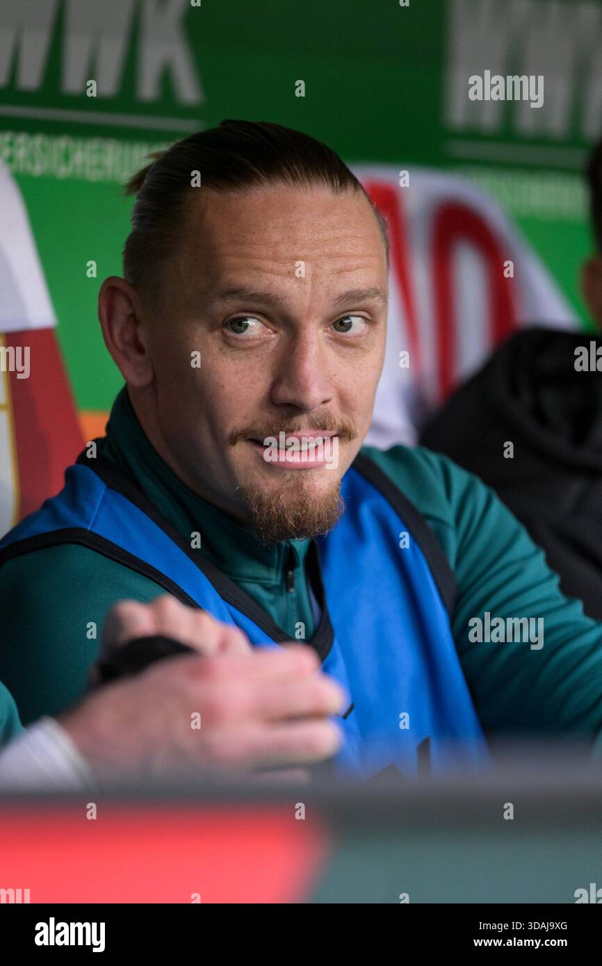Marius Wolf (FC Augsburg) FC Augsburg, December 6, 2025, Football ...