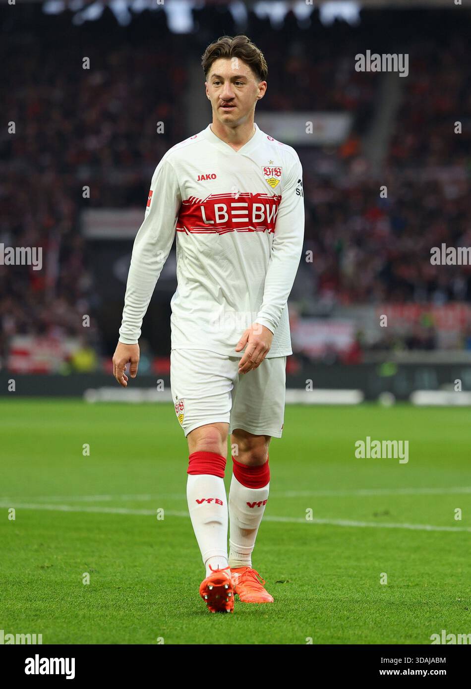 Angelo Stiller (Stuttgart) Stuttgart, December 6, 2025, Soccer ...