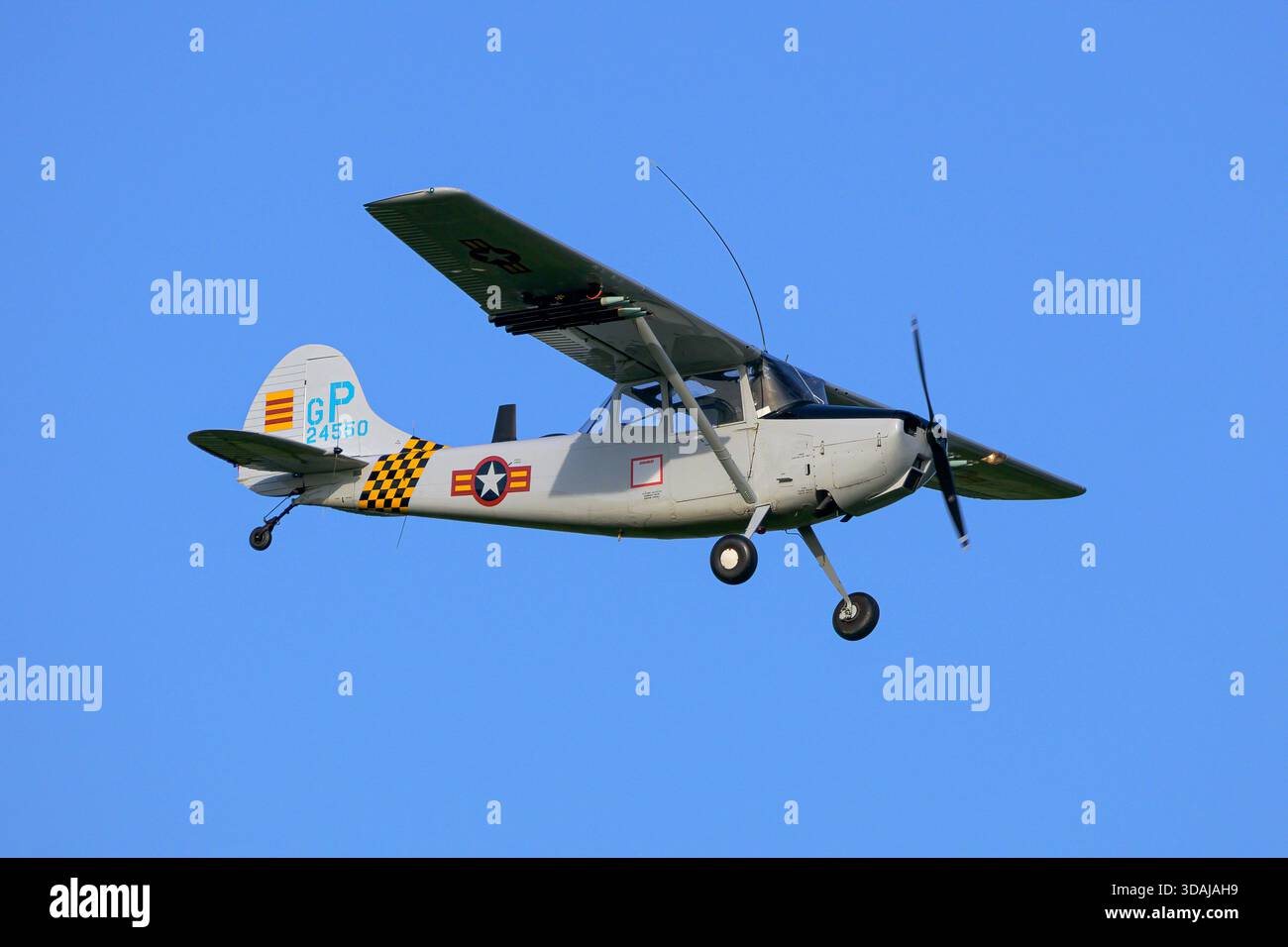 Cessna O1 Bird Dog spotter and observation aircraft of the USAF ...