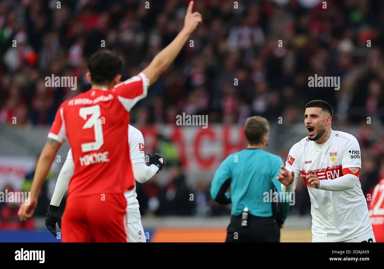Deniz Undav (Stuttgart) Stuttgart, December 6, 2025, Soccer, Bundesliga ...