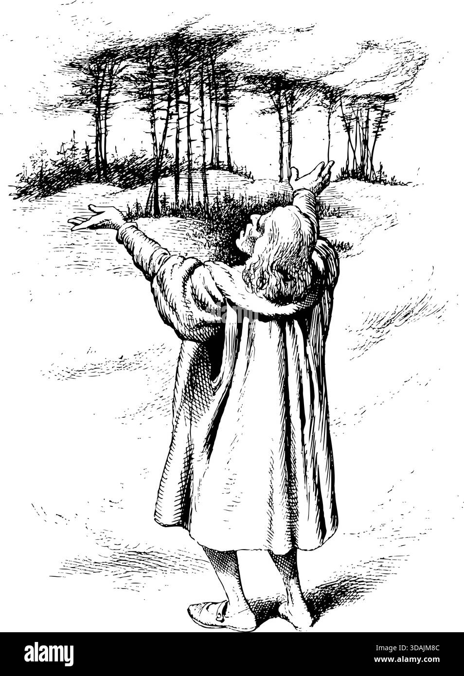 Arms in the sky Black and White Stock Photos & Images - Alamy