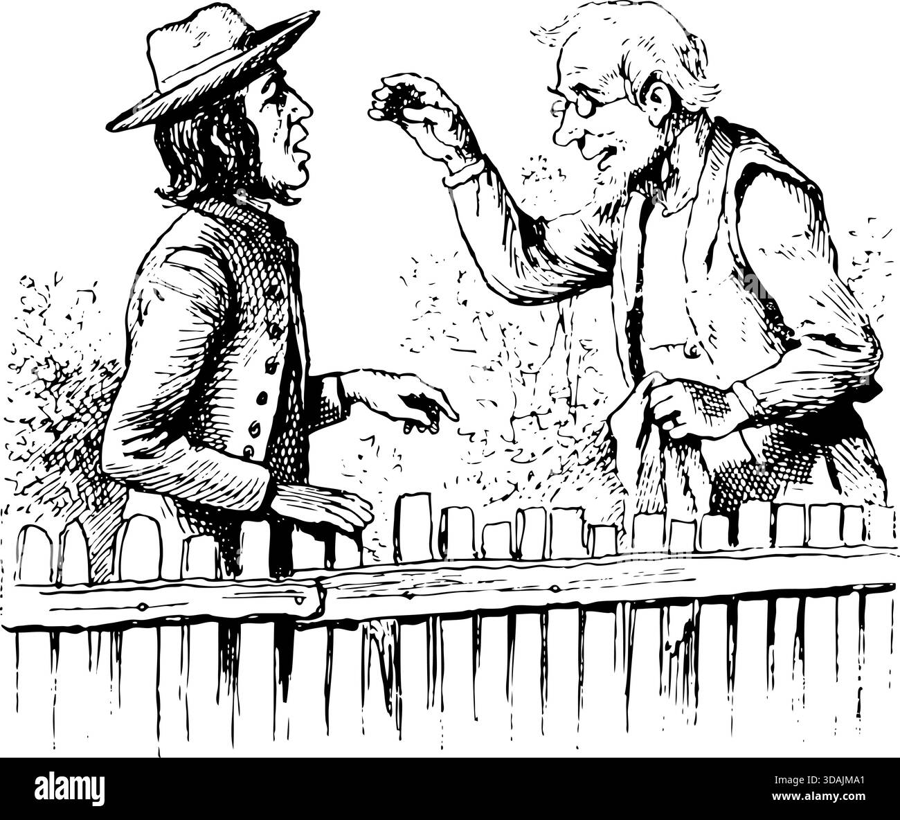 To the deacon Stock Vector Images - Alamy