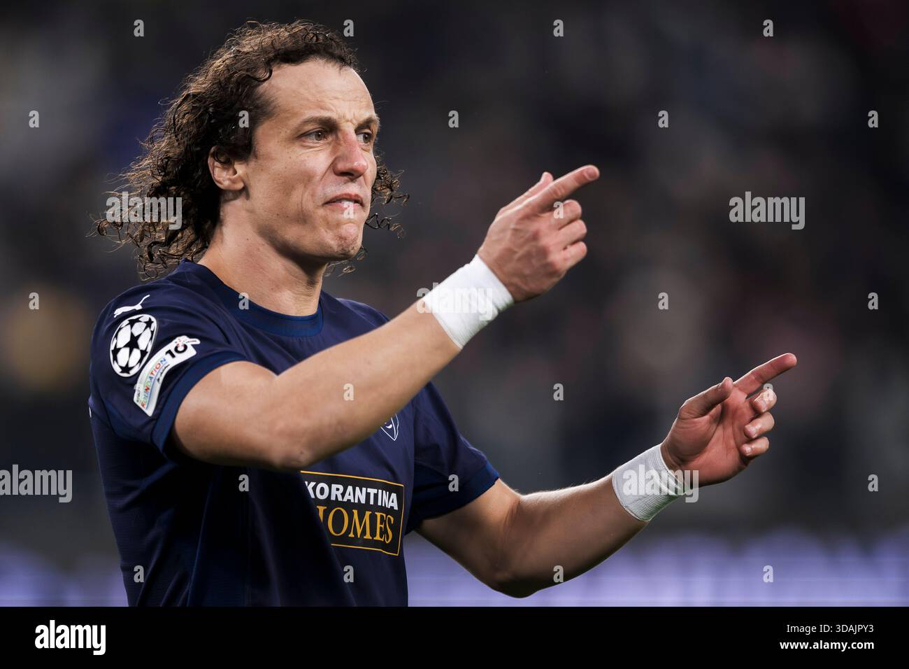 David Luiz of Pafos FC reacts during the UEFA Champions League 2025/26 ...