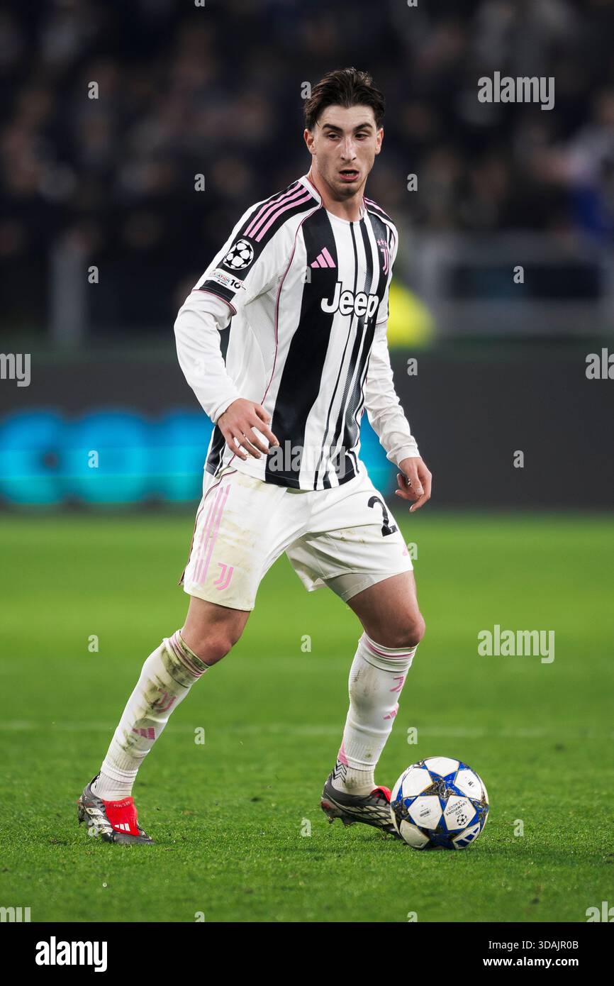 Fabio Miretti of Juventus FC in action during the UEFA Champions League ...