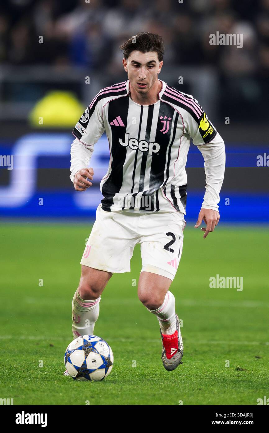 Fabio Miretti of Juventus FC in action during the UEFA Champions League ...