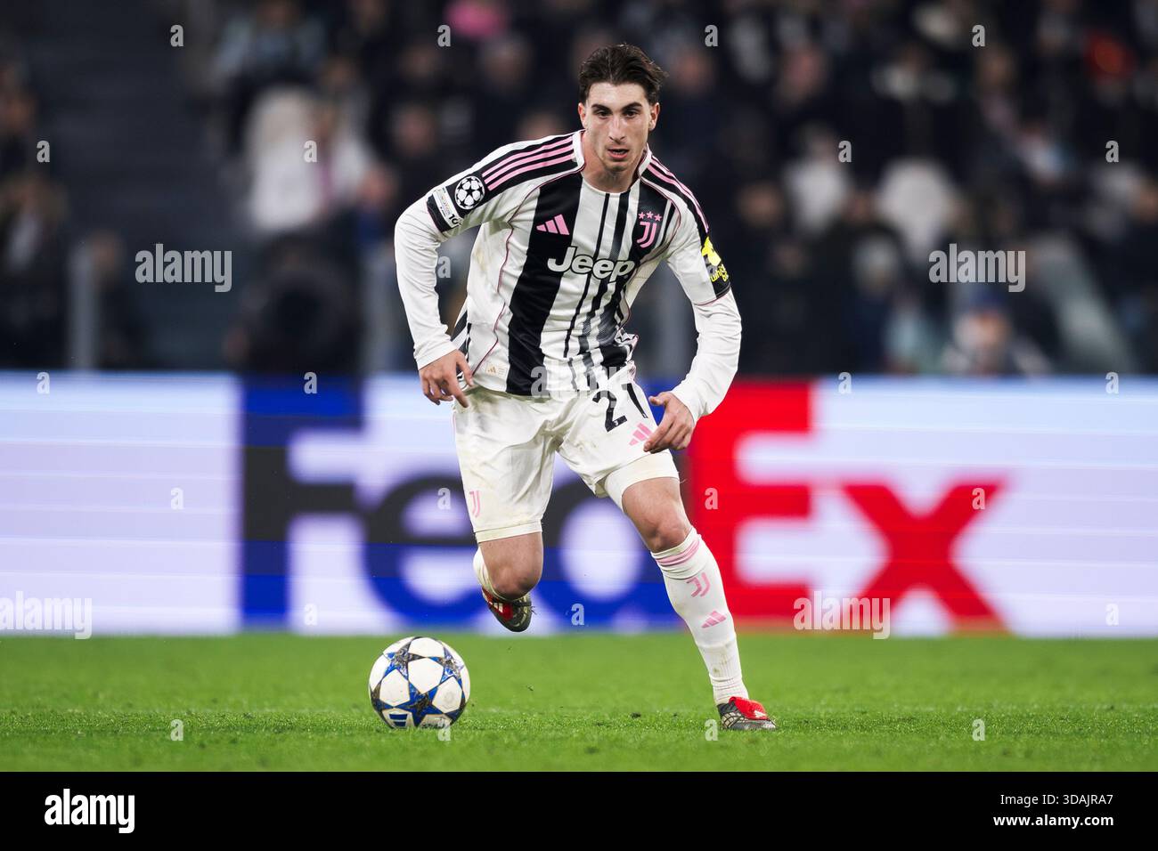 Fabio Miretti of Juventus FC in action during the UEFA Champions League ...