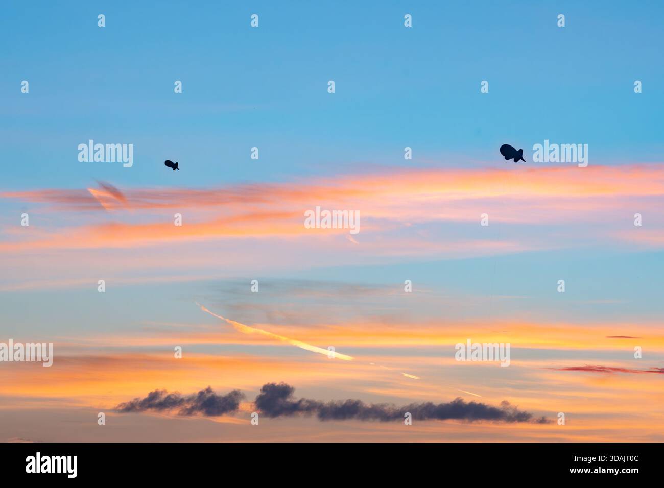 The surveillance blimps known as Fat Albert float over Cudjoe Key at ...
