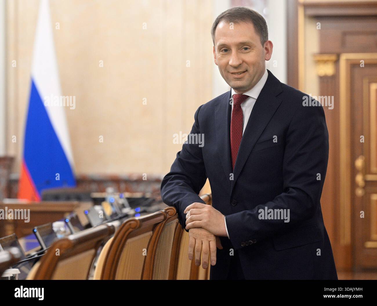 Russian Minister of Natural Resources and Environment Alexander Kozlov ...