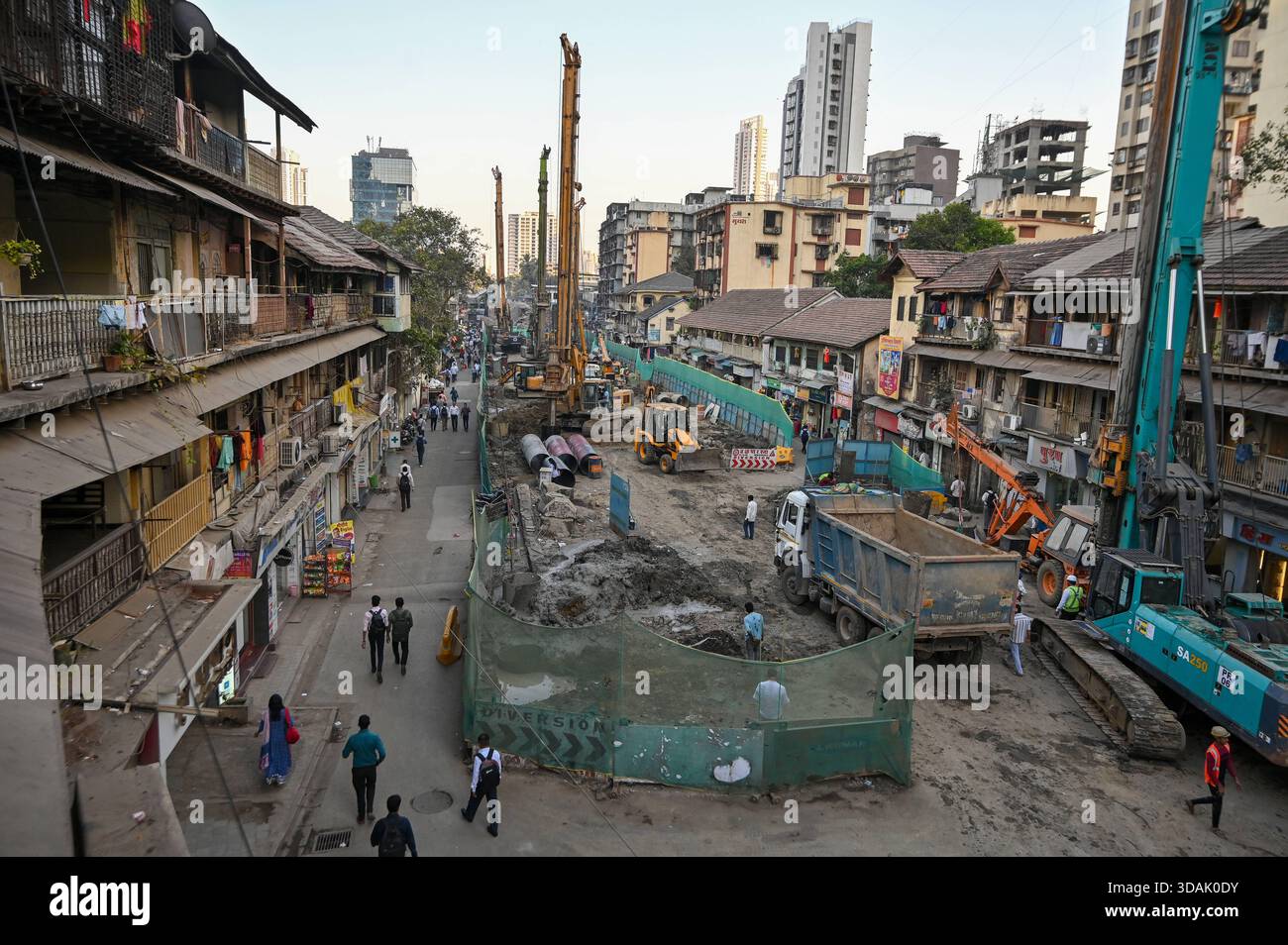 MUMBAI, INDIA - DECEMBER 10: The 112-year-old Elphinstone Bridge was ...