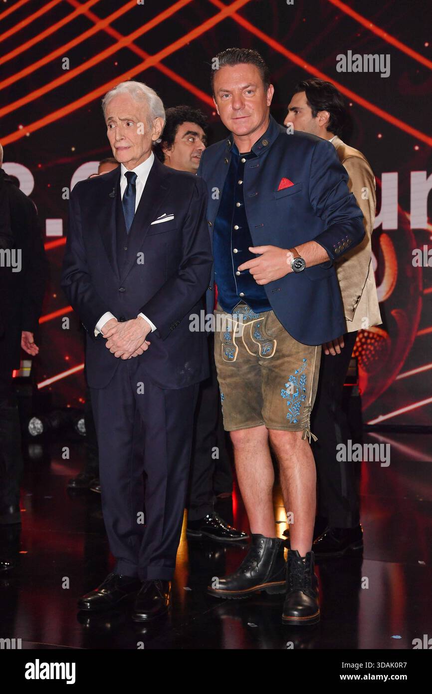 JosÃ Carreras und Stefan Mross bei der JosÃ Carreras Gala in der Media ...
