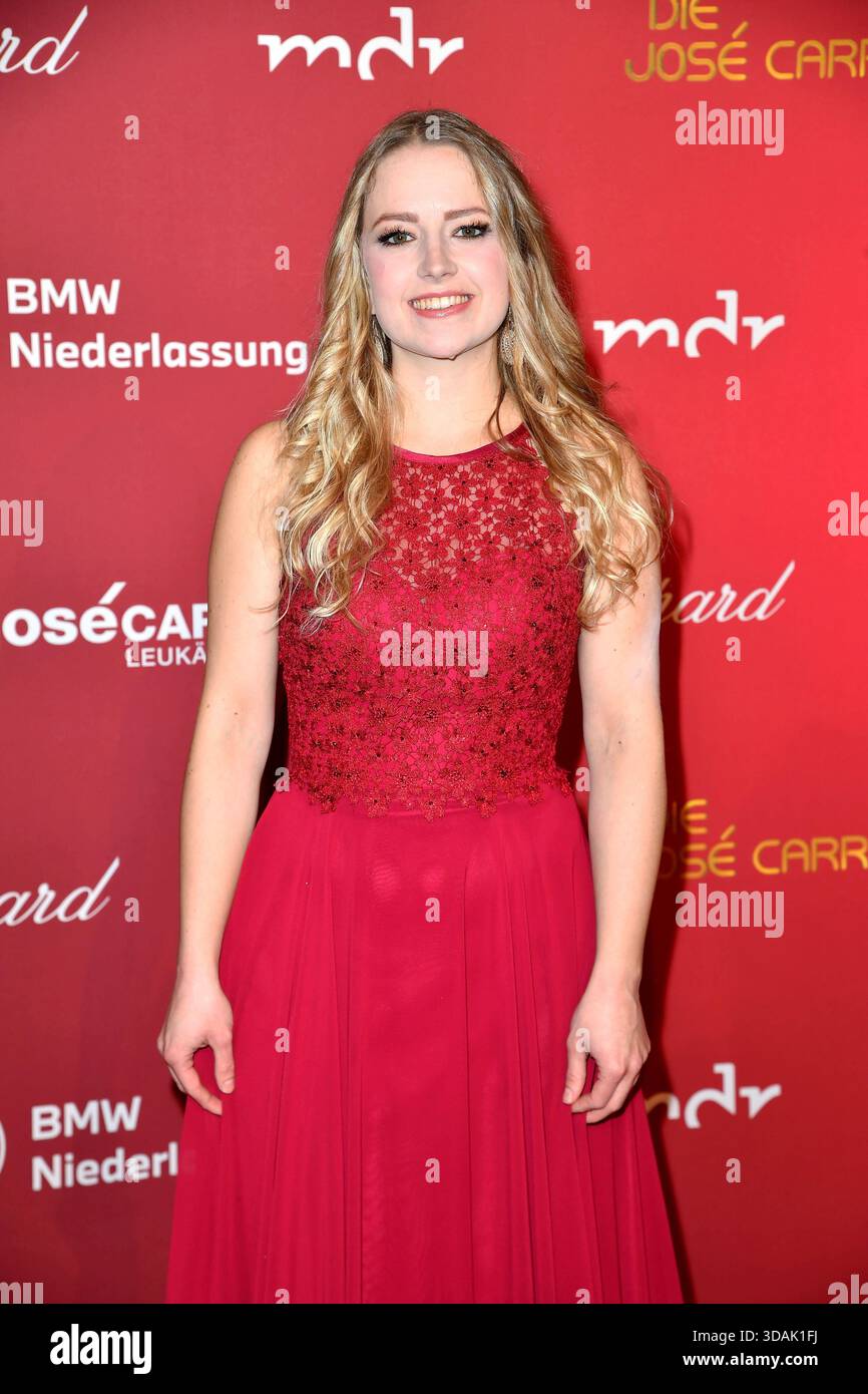 Lea Maria Löffler bei der JosÃ Carreras Gala in der Media City Leipzig ...
