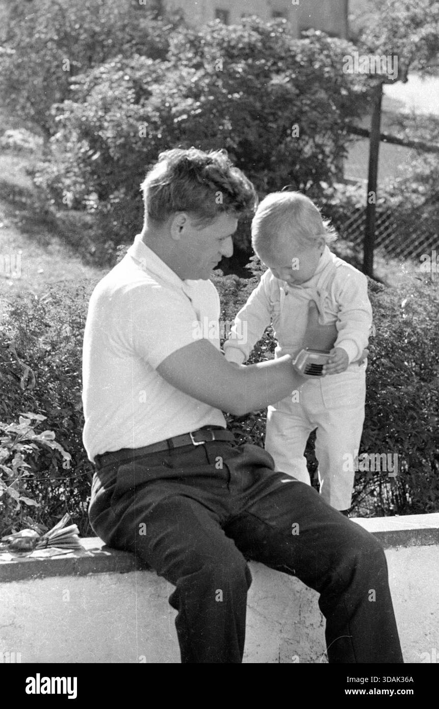 Photo series about Jürgen Bischof and his family. Bischof survived ...