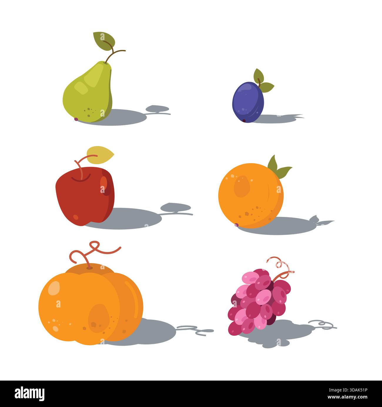 Autumn citrus season Stock Vector Images - Alamy