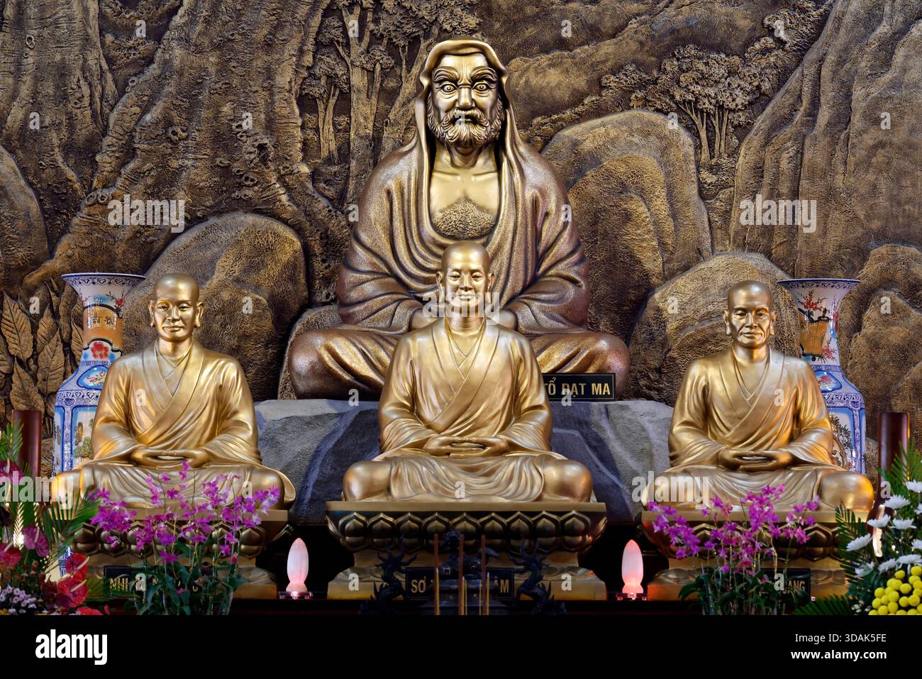Truc Lam Chanh Giac Zen Monastery. Bodhidharma was a 5th or 6th-century ...