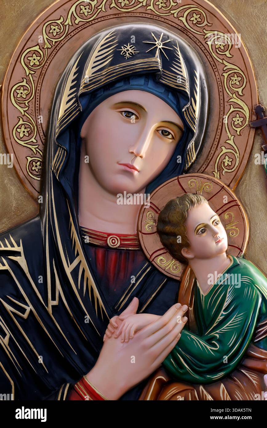 My Tho cathedral. Lady of the Perpetual Help is a Roman Catholic title ...