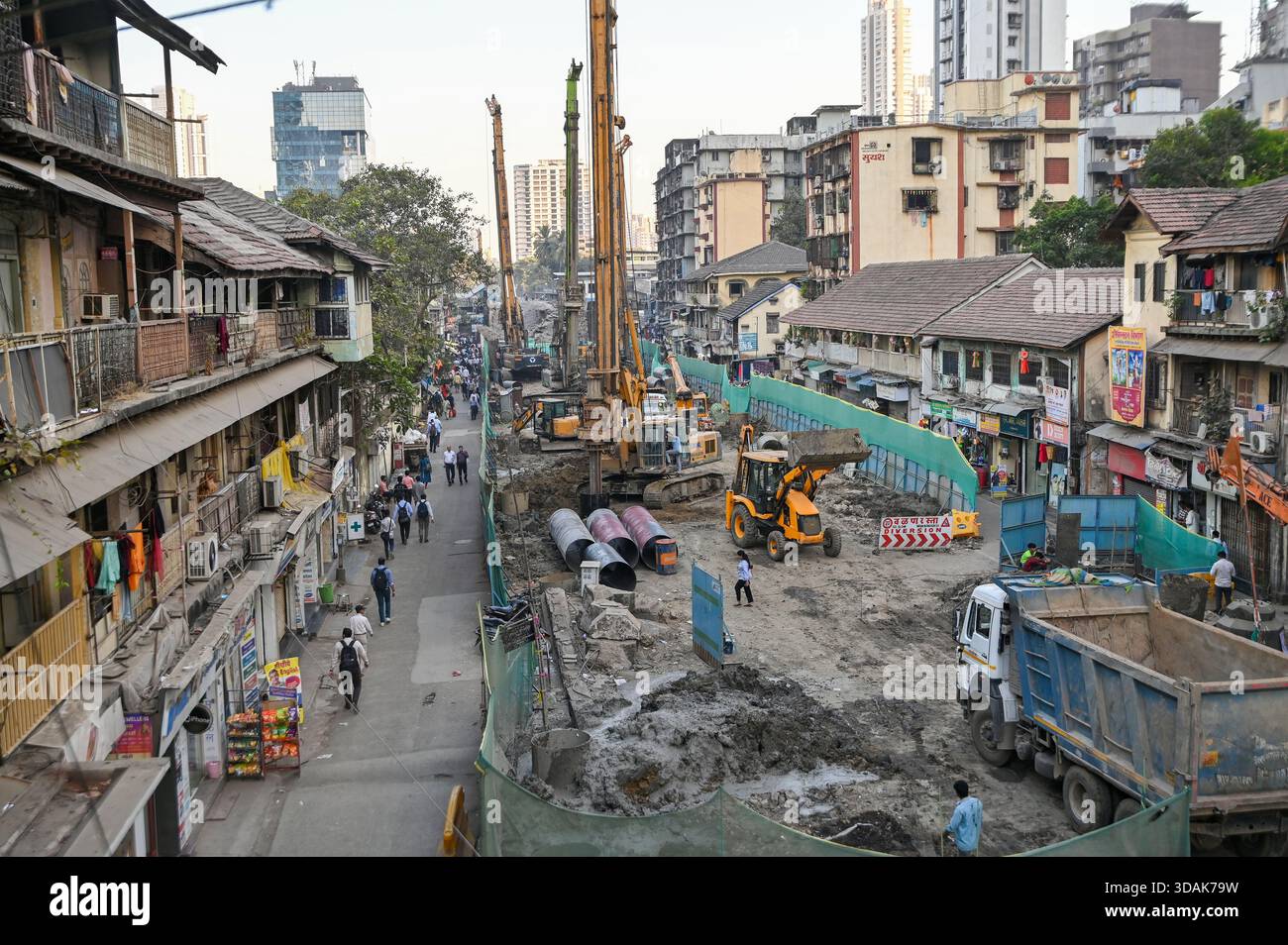 MUMBAI, INDIA - DECEMBER 10: The 112-year-old Elphinstone Bridge was ...