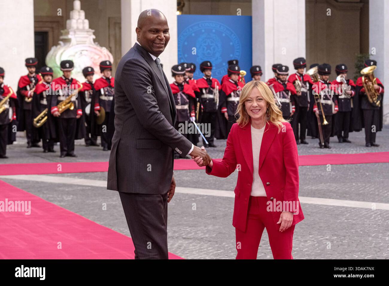 Il Presidente del Consiglio Giorgia Meloni incontra il presidente della ...