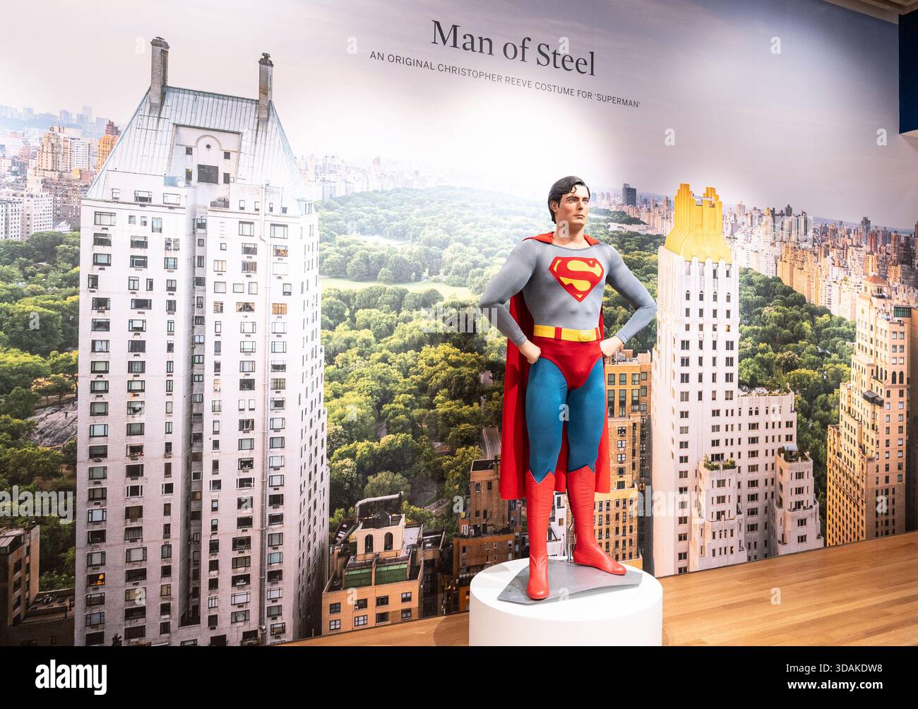 Man of Steel: An Original Christopher Reeve Costume for Superman on ...