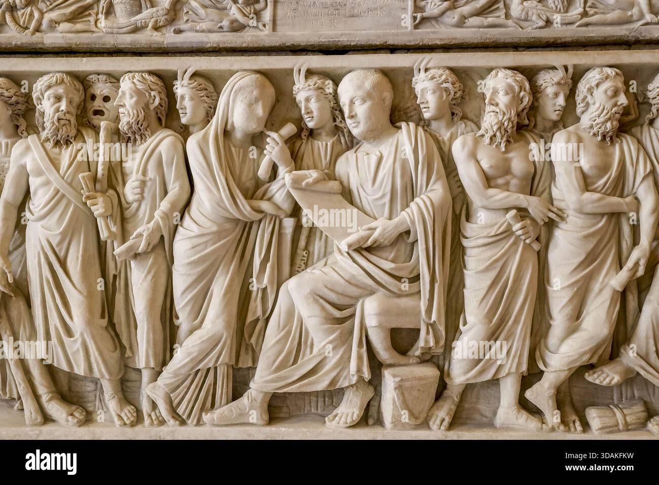 Torlonia collection displayed at the Louvre museum, Paris, France ...