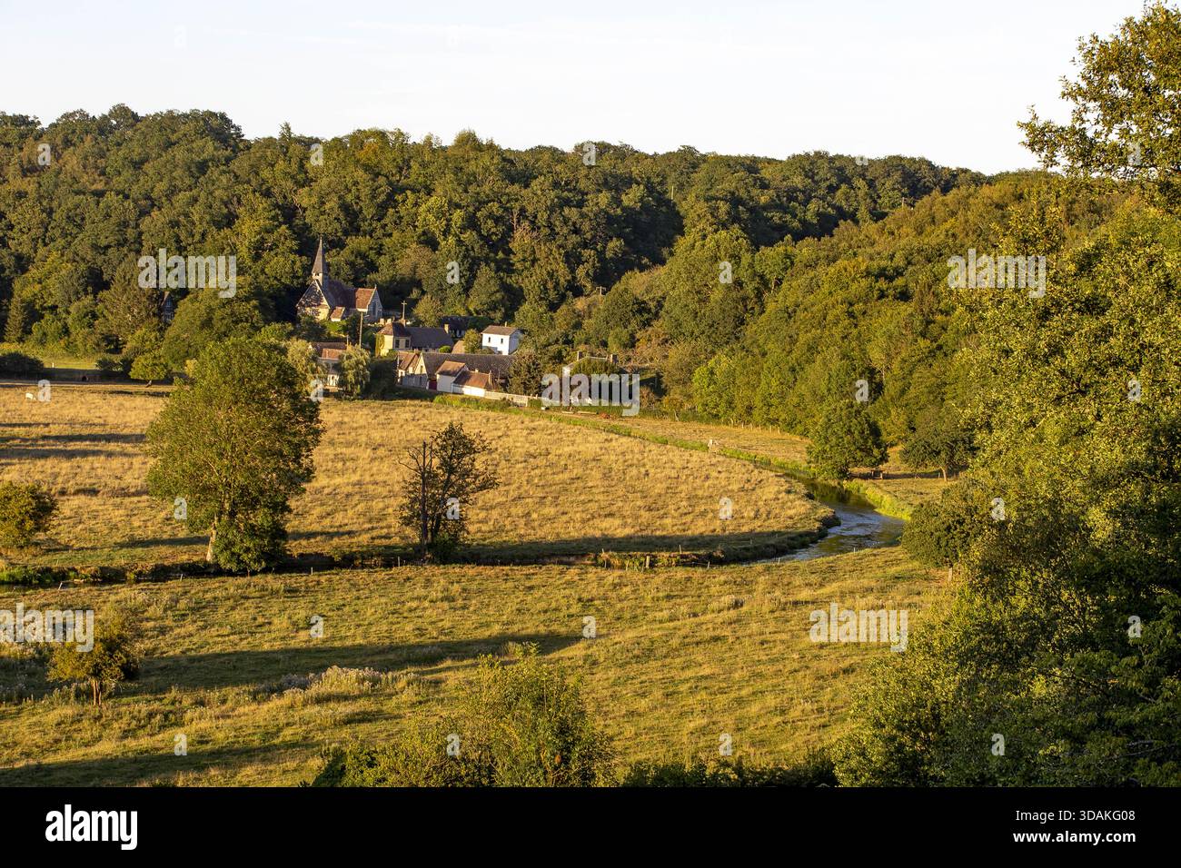 Valley of the risle river hi-res stock photography and images - Alamy