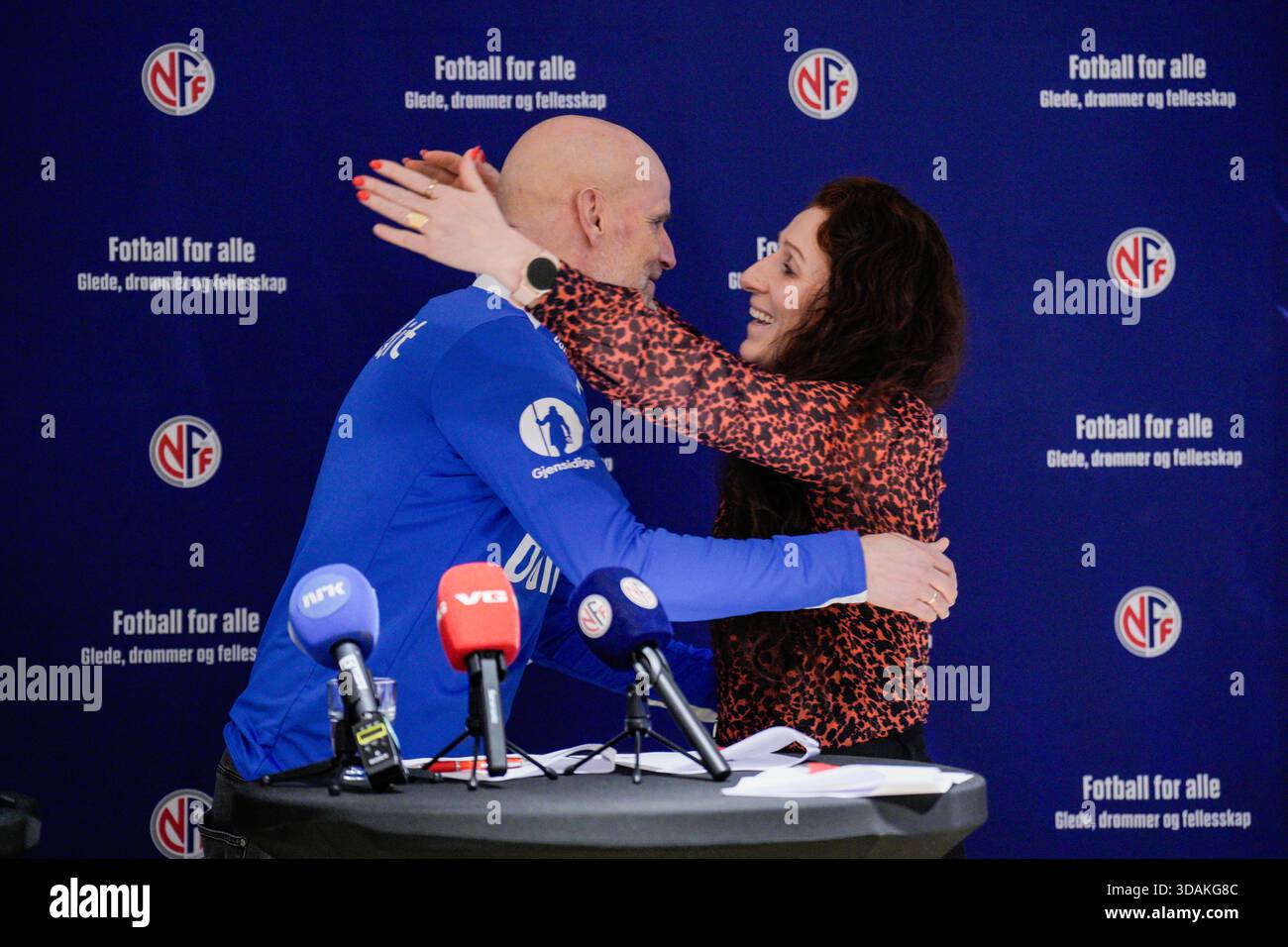 Oslo 20251211. President of the Norwegian Football Association, Lise ...