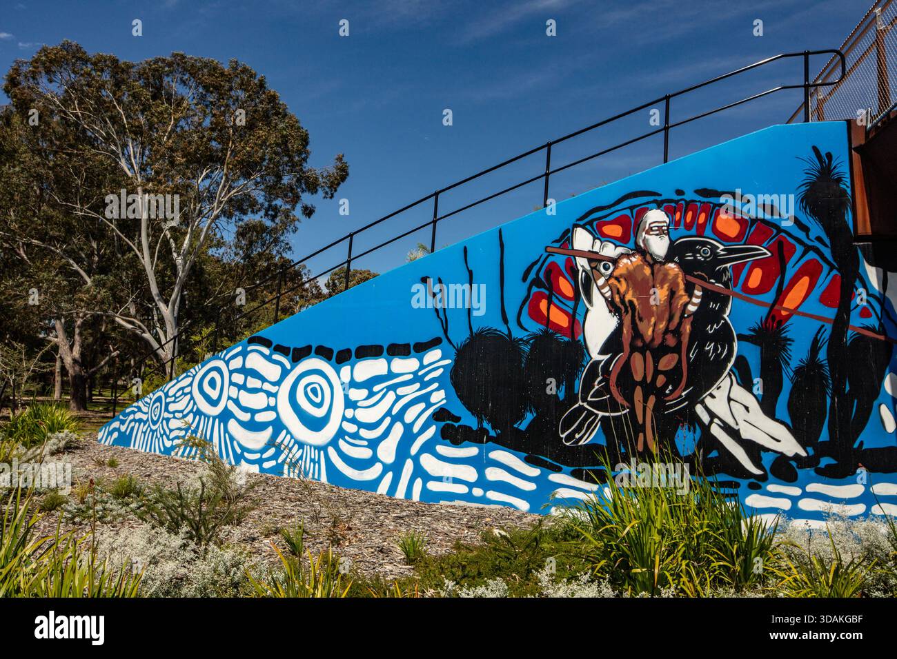 One pylon is shaped to resemble a boomerang hi-res stock photography ...